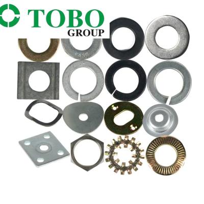 China TOBO Stainless Steel 304 316 Square Flat spring Washer for sale
