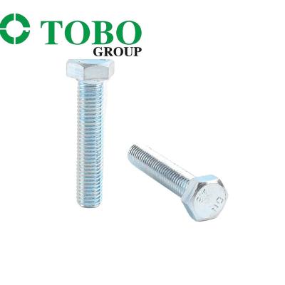 중국 931 Din 933 M8 M10 N12 M14 6각 머리 볼트 등급 4.8 / 8.8 / 10.9 / 12.9 전수통사 육각 볼트를 울리세요 판매용