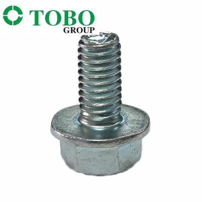 중국 고급 품질 DIN6921은 4.8과 6.8과 8.8과 10.9와 12.9 마법 플랜지 볼트를 분류합니다 판매용