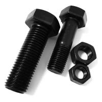 China Threaded Stud Bolts Trivalent Black For Various Industrial Applications for sale