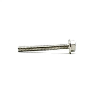 China DIN 6921 Hex Flange Bolts 304 316 Stainless Steel M6-M12 Hex Bolt Full Threaded for sale