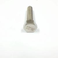 China Polished Hex Head Bolts with Hex Socket Drive Type M6 for Improving for sale