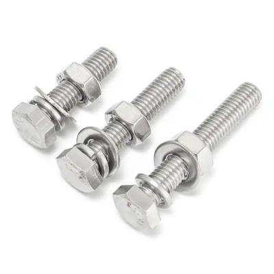 Китай Оптовая застежка шестеренковый болт и гайка и стиральщик супер дуплекс нержавеющей стали для строительной машины продается