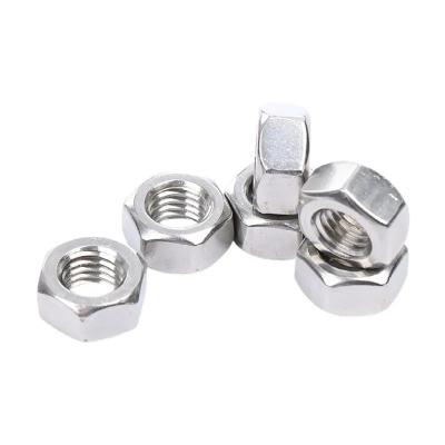 China Din933 Din934 Factory Price Stainless Steel Fastener Hex Stainless Steel Nut for sale
