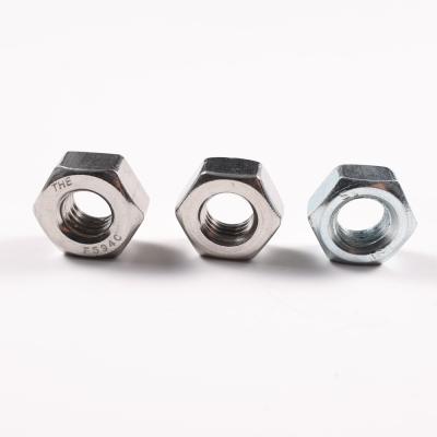 China Hex Head Nuts with Steel Material MOQ 1000pcs for Industrial Strength Fastening for sale