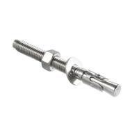 China Fast Setup Solid concrete slabs High Pull-Out Strength Wedge Anchor Corrosion Resistant Concrete Ready for sale