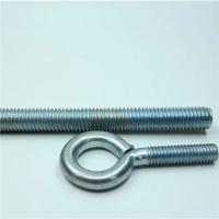 China Super Duplex 2205 2507 Lifting Eye Bolts Full Thread Ring Nuts M10 High Strength Rigging Hardware for sale
