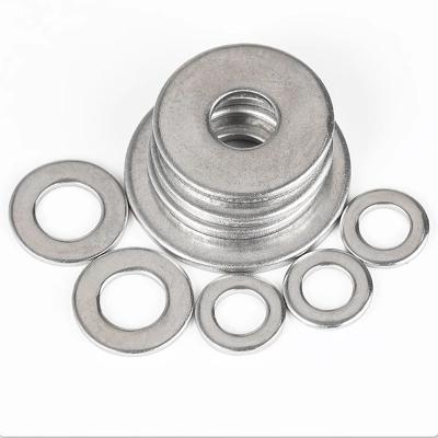China Zinc Plated Flat Spring Washers Sliver Finish Inner Diameter 3mm-30mm For Heavy-Duty Equipment for sale