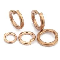 China Flexibility DIN 127 Flat Spring Lock Nut Washers Customizable Inner / Outer Diameter for sale