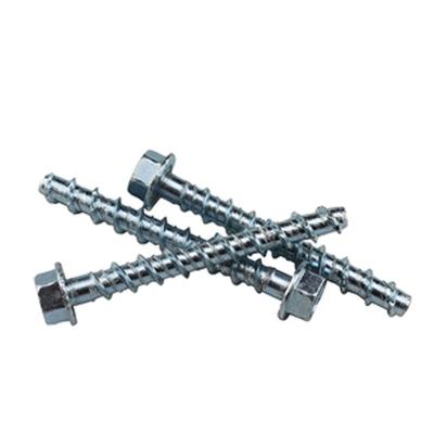 China Custom Round and HEX Head Concrete Screws with As Requirement Capacity for sale