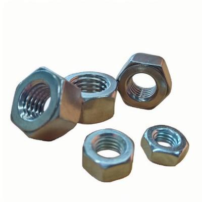 중국 스테인리스 스틸 헥스 견과류 공장 304/201/316 DIN934 스테인리스 스틸 헥스아곤 견과류 M18 M20 M22 판매용