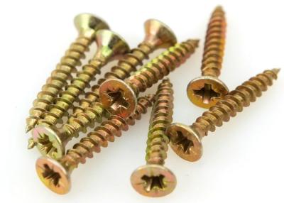 Китай Цинк DIN934 C1022 желтый покрыл винты собственной личности плоской головки нержавеющей стали болтов выстукивая продается