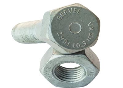China M16x30 Hexagon Head Bolt ISO 4014 Hex Flange Bolt Metal Buliding for sale
