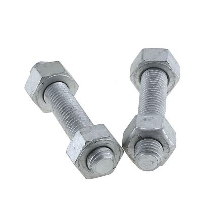 Factory Manufacturers Grade 10.9 M42 High Tensile M56 M66 M76 Stud Bolt And Nut