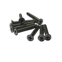 China DIN965 Countersunk Screw Cross Recessed Countersunk Head Screws for sale