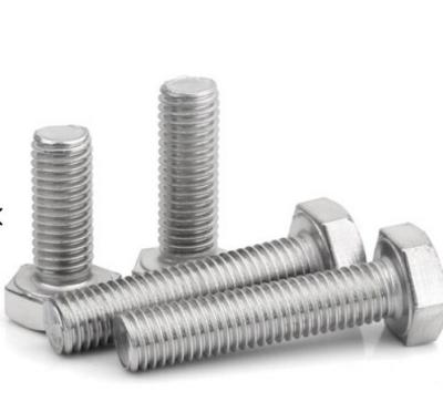 China LÄRM 933 hochfester DIN931 Kohlenstoffstahl aller Faden-Hexen-Bolzen-und Nuss-Grad 8,8 zu verkaufen