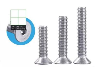 Китай DIN 7991 винт наговора нержавеющей стали M1.6 M64 зенкованный гнездом главный продается