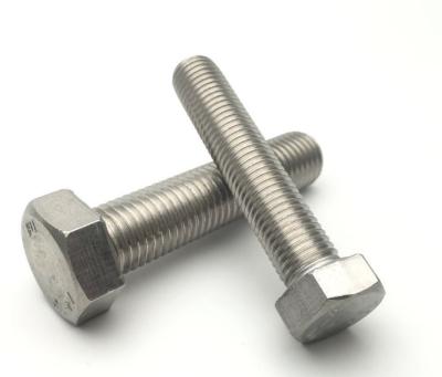 China Edelstahl-Hexen-Kopf-Bolzen 8x30 SS316 A4 70 Lärm-933 zu verkaufen