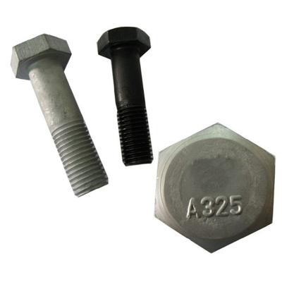 China ANSI Hex Bolt Grade 2 / 5 Inch Size A325 A10 Heavy Hex Bolts Galvanized for sale