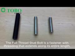 Watch: Stainless Steel Bolts Double End Studs Bolt All Thread Glavinzed Carbon Steel Showcase