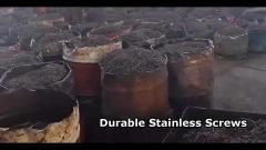 Watch: 120 Thread Length NPT Stainless Steel Screws for Electrical Equipment Showcase