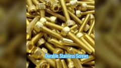 A Closer Look: Thread Direction Right Hand Stainless Steel Screws with 3 Drive Size