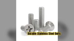 Durable Stainless Steel Hex Bolts Corrosion Resistant Fasteners
