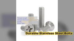 TOBO Stainless Steel Hex Bolts Durable Industrial Fasteners