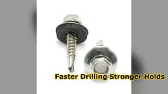 Heavy Duty Hex Self Drilling Screws for Steel Structures