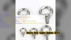 High Strength Super Duplex Eye Bolts for Heavy Lifting
