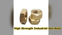 High Strength Zinc Plated Hex Nuts M3 to M30 Industrial