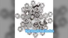 High Strength Zinc Plated Hex Nuts Industrial Fasteners