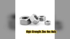 High Strength Zinc Plated Hex Nuts M3 to M30