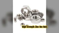 High Strength Zinc Plated Hex Nuts DIN Standard M3 to M30