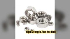 High Strength Zinc Plated Hex Nuts M3 to M30