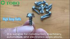 A Closer Look: 1 Thread Pitch Stainless Steel Bolts Perfect for High-Temperature Applications