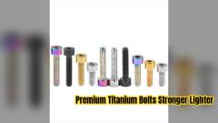 Premium Titanium GR5 Hex Flange Bolts Durable Custom Sizes