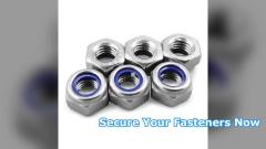 Nylon Lock Nuts M4 M6 M8 Secure Fastening