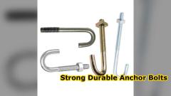 High Strength L and J Type Anchor Bolts M10 Stainless Steel