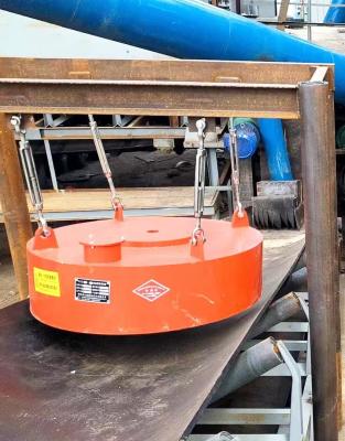 中国 吊り上げ高さ ≤550mm 鋼鉄生産用電磁鉄除去機 販売のため