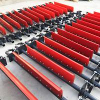 China Polyurethane Flat V Shaped Curved Conveyor Belt Cleaner YSQS Series Scraper for sale