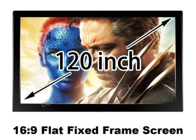 China Home Theatre 3D Projection Screen , Flat Projection Screen Elegant Appearance for sale