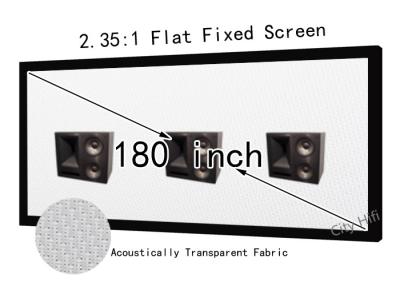 China Fixed Frame Acoustically Transparent Screen For Full Hd Led Projectors for sale