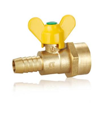 China High Pressure Brass Valve , Natural Gas Ball Valve With BSP / NPT Thread for sale