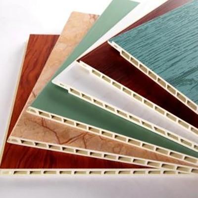 China 34.7 rpm Screw Speed WPC Wall Panel Extrusion Line2 for Manufacturing Plant Production for sale
