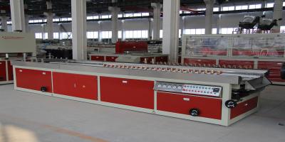 China Plastic Processed PVC WPC Extrusion Line for Improved Applications for sale