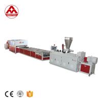 Quality Co-rotating Twin Screw PVC Stone Siding Extrusion Line 18000x6000x2500 for for sale