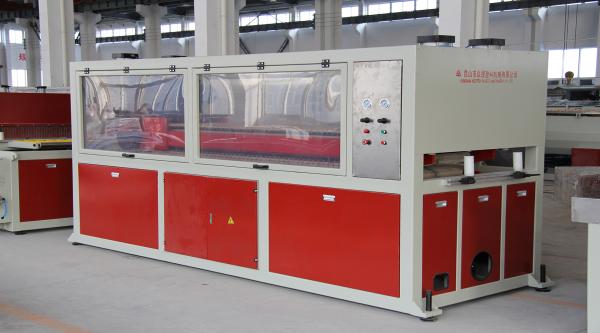 Quality Co-rotating Twin Screw PVC Stone Siding Extrusion Line 18000x6000x2500 for for sale