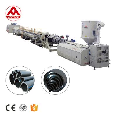 Cina LG250 Linea di estrusione di tubi PE per approvvigionamento idrico e gas con rapporto L/D a vite di 33 1 in vendita
