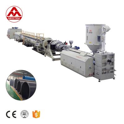 Cina 90 giri al minuto Velocità di vite LG1200 PE Linea di estrusione di tubi per l'approvvigionamento idrico e del gas 38000 KG in vendita